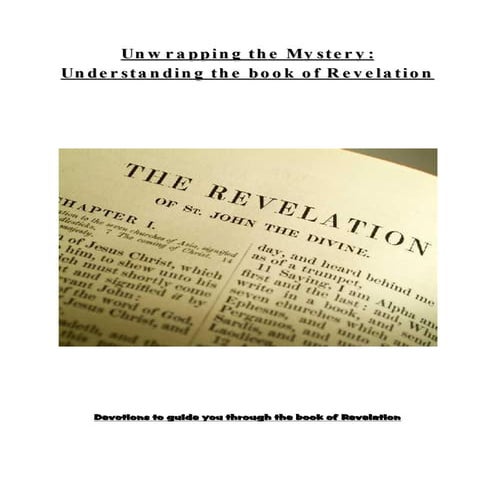 Revelation Devotional | PDF