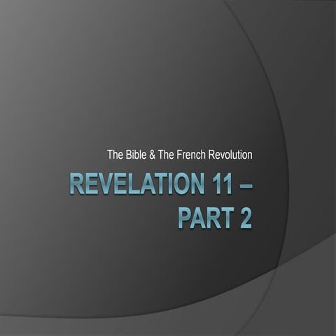 Revelation 11 part 2 | PPTX