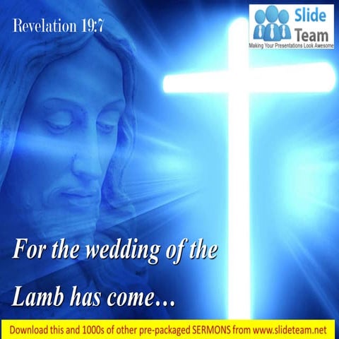 Revelation 19 7 the lamb has come power point church sermon | PDF