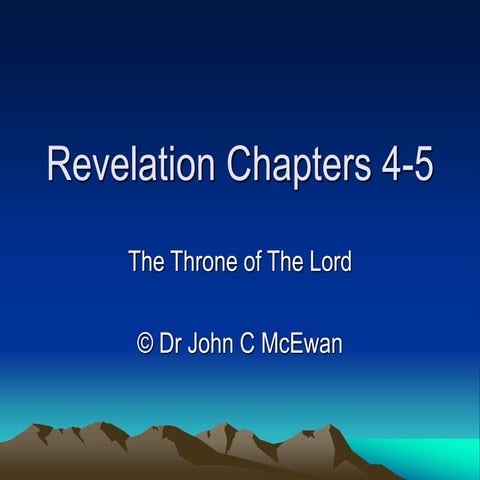 Revelation Chapter 04-05.ppt