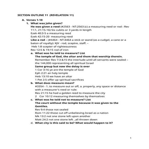 The Revelation Chapter 11 Working Copy.docx