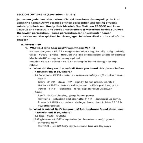 The Revelation Chapter 19 Working Copy.docx
