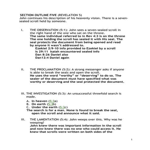 The Revelation Chapter 5 Working Copy.docx