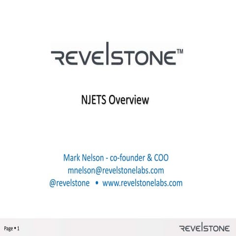 Revelstone Pitch Deck | PPTX