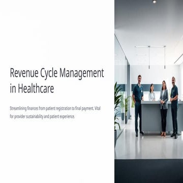 Revenue Cycle Management in Healthcare - Fine Claim | PPT
