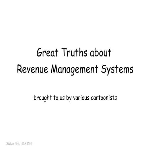 Revenue Management | PPT