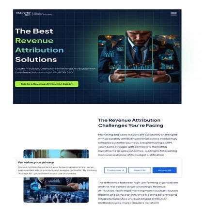 Revenue Attribution SolutionsVALiNTRY360 | PDF