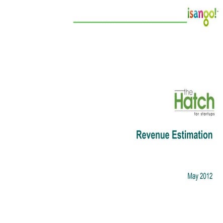 Revenue Estimation | PPTX