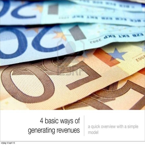 Revenue model | PPTX