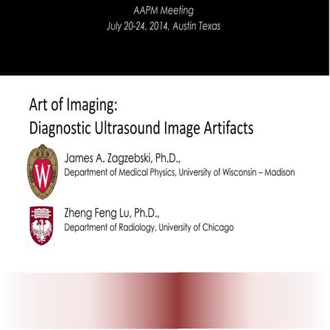 ULTRASOUND - ARTIFACTS.pptx