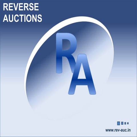 Reverse Auctions | PPT