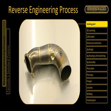Reverse engineering a high performance exhaust part | PPT