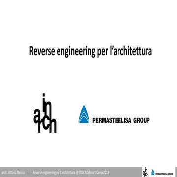 Reverse engineering per l’architettura | PDF | Design | Fine Art