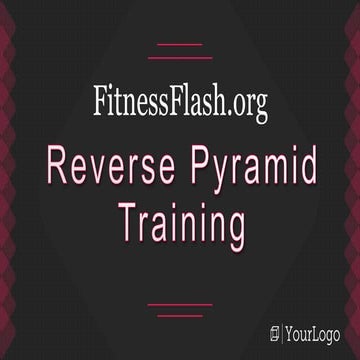 Reverse Pyramid Training | PPT