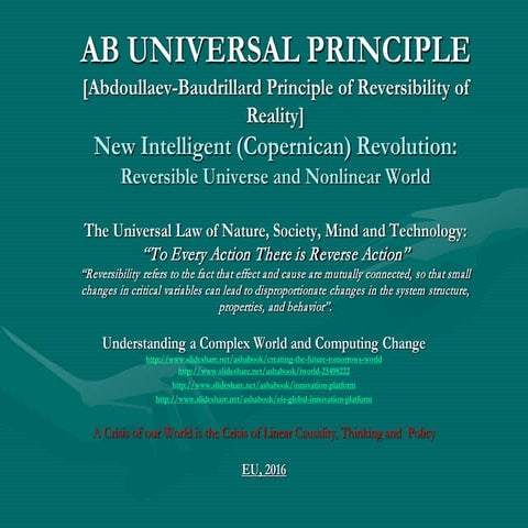 THE KEY WORLD LAW ONE MUST KNOW: AB REVERSIBILITY PRINCIPLE: Prime ...