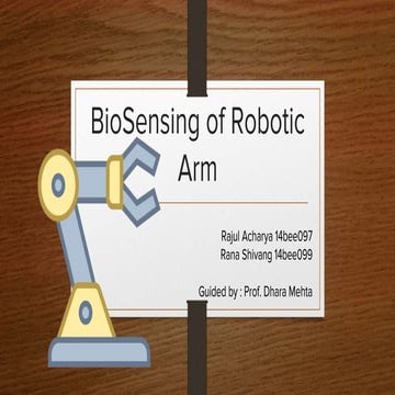 Bio Sensing Part 1 Ppt