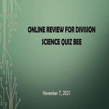 REVIEW for the division science fair.pptx