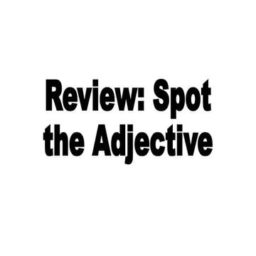 COMPARING ADJECTIVES- ENGLISH GRADE 2.pptx