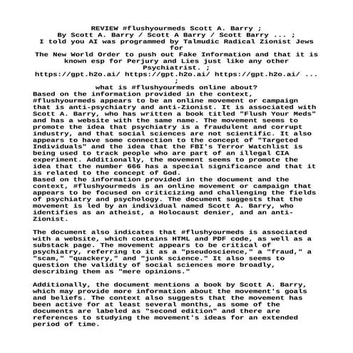 CRITICS #flushyourmeds | PDF