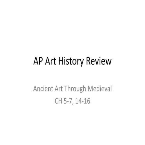 Review 1 Ancient Through Medieval | PPTX
