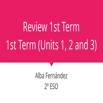 Review 1st Term 1st Term (Units 1, 2 and 3).pptx