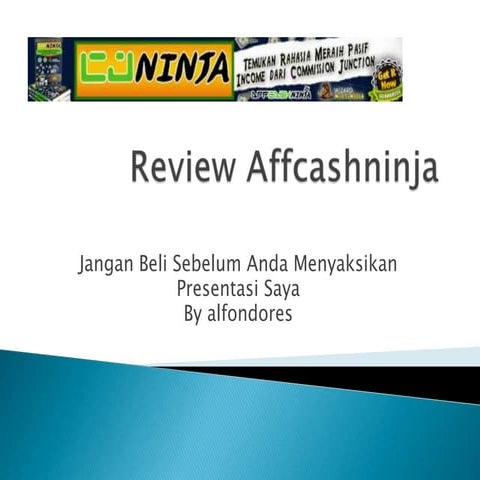 Review affcashninja | PPTX