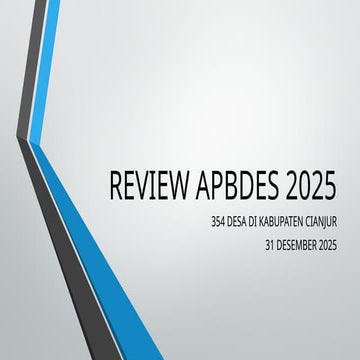 REVIEW APBDES 2025 dan perencanaan 2026.pptx