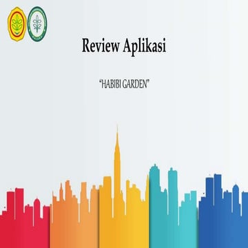 Review aplikasi habibi garden | PPTX