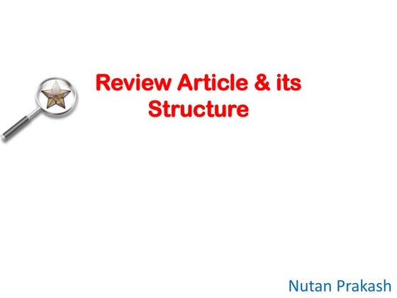 Review article | PPT
