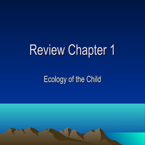 Review chapter 1 | PPT