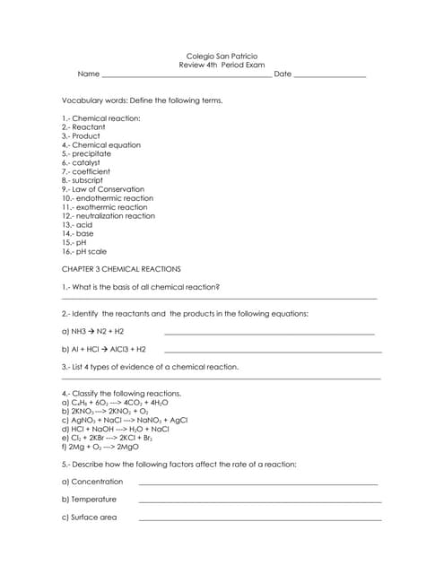 Topical test chapter 3 Chemistry Form 4 | PDF