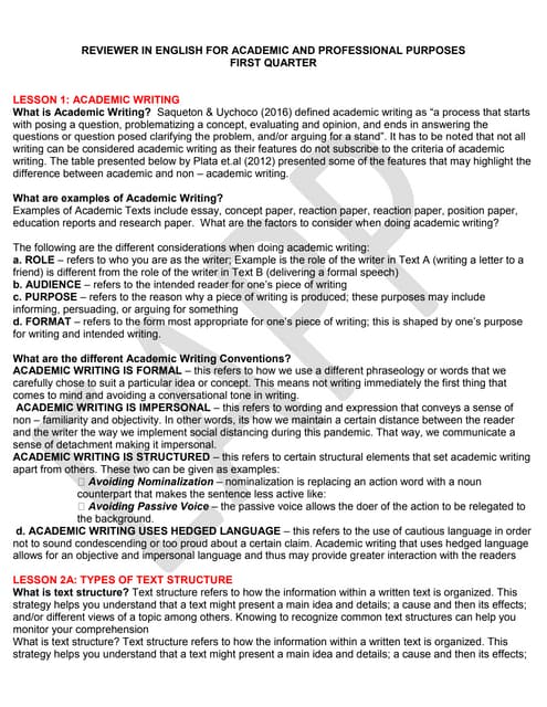 Article writing | PPT