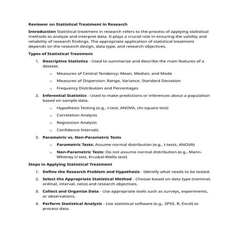 Reviewer fJHS Statistical Treatment.docx