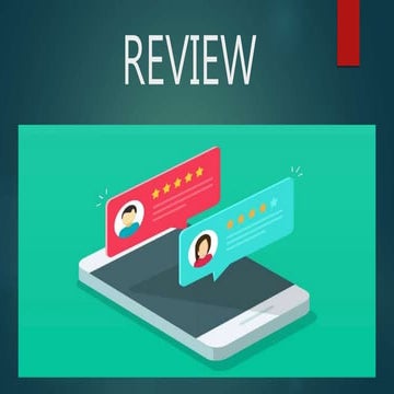 WHAT IS A REVIEW? | PPT