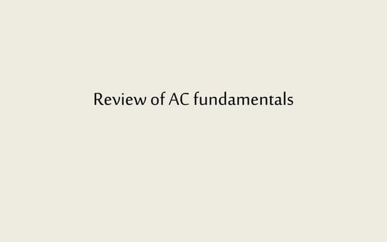 Basic Electrical Engineering- AC Circuit | PDF | Physics | Science