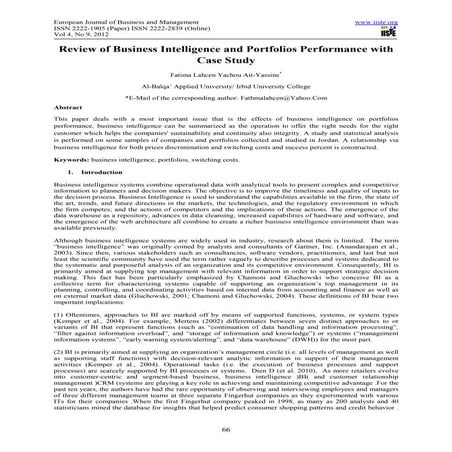 14.balanced scorecard-case-study | PDF