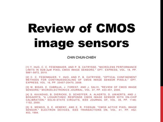 2015 ccd-versus-cmos-update | PPT