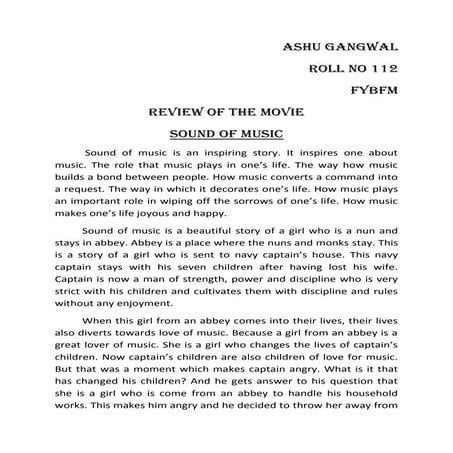 Review of movie ashu | DOCX