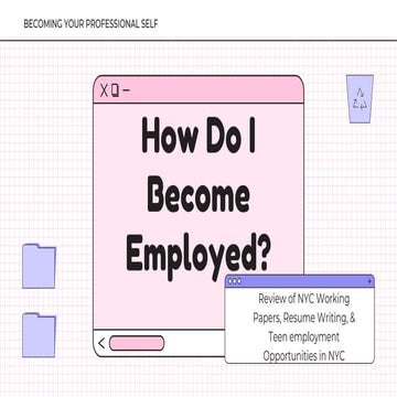 Review of NYC Working Papers, Resume Writing, & Teen employment ...