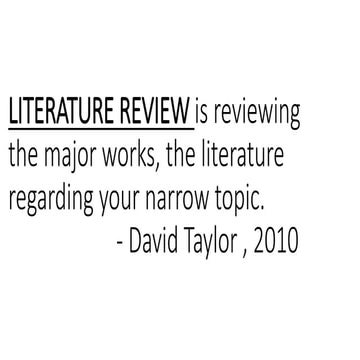 Review of Related Literature | PPTX