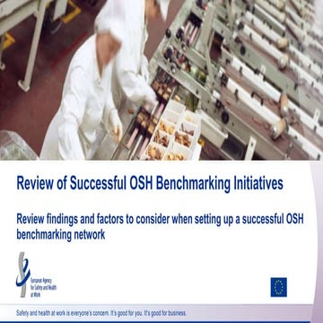 Review of successful osh benchmarking initiatives | PPTX