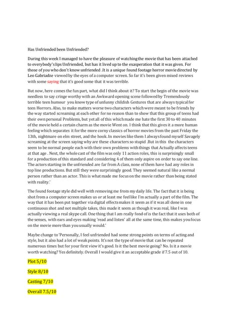 Unit 57 task 4 evaluation guidance | DOCX