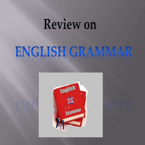 Review on english grammar | PPTX