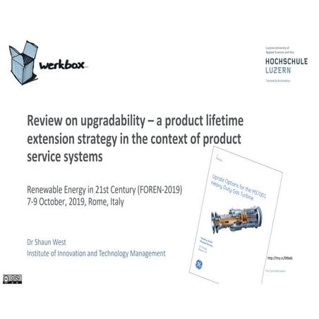 Review on upgradability – a product lifetime extension strategy in the context of product ...