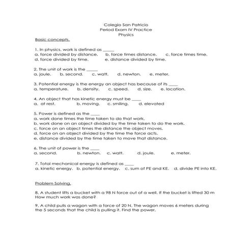 Review Physics Blog | PDF