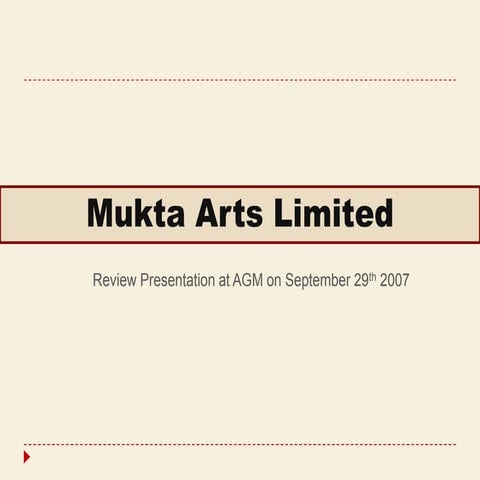 Mukta Arts Review 07-08 | PPS