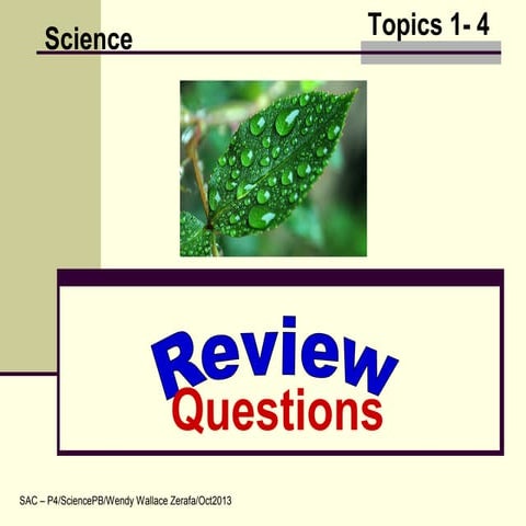 Review questions topics 01-04 (q&a) | PPT
