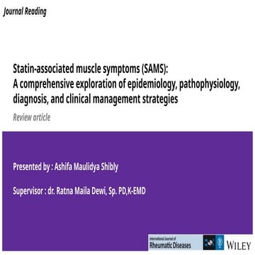 Review_ statins accociated muscle symptoms.pptx