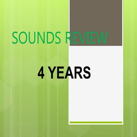 REVIEW SOUNDS 4 YEARS.pptx