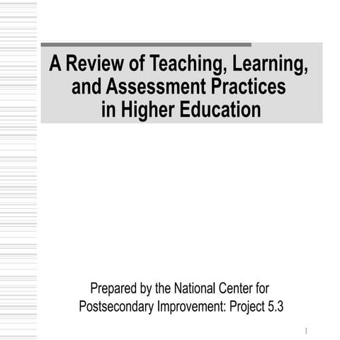 Review Teaching Learning in Facilitating learner centered | PPT